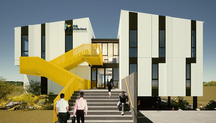 New classroom block levels up with SPEEDFLOOR® - Speedfloor